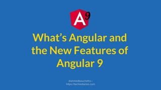Angular 9 New Features PPT