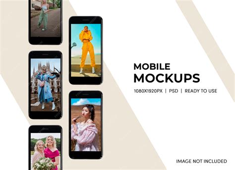 Premium Psd Portfolio Mockups Mobile Screens