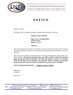 Fillable Online N T I C E Fax Email Print PdfFiller