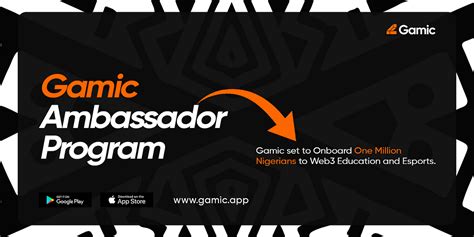 gamic launches ambassador program to onboard 1 million nigerians to