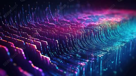 Visualizing Cybersecurity Flow Concept A 3d Model Of Secure Data Network Technology With
