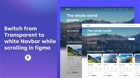 Create A Transparent Navbar With Seamless Scrolling Fixed And Dynamic