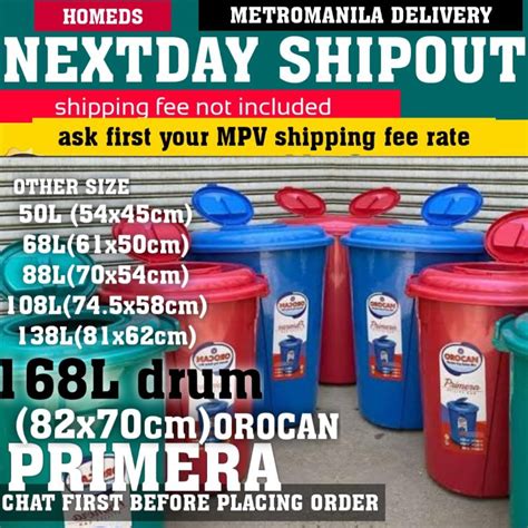 Orocan PRIMERA L Drum Ev Shopee Philippines