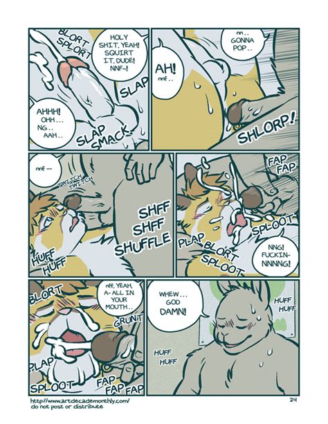 Rule 34 Anal Anal Sex Anthro Artdecade Balls Blush Comic Cum Cum In