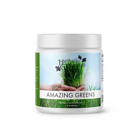 Amazing Greens Herbal Multivitamin Powder And Capsules Herbally Grounded