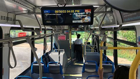 Brand New Nova Bus Interiors Of Cta Chicago Ill Post The Video Link Of The Exterior And