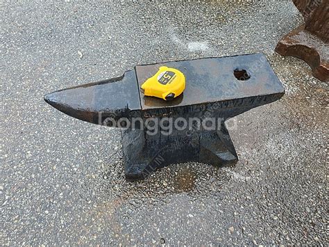 5 미군 대형모루 빈티지모루 대장간모루 모루 예술작품 골동품 수집 중고나라