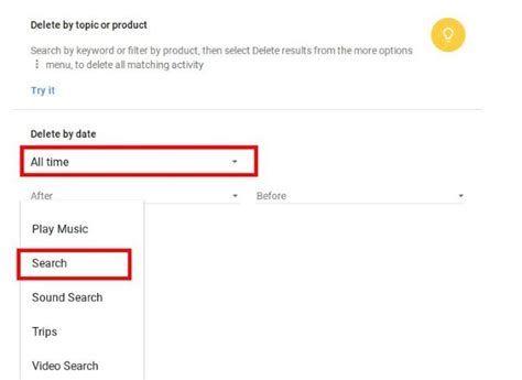 How To Delete Google Search History Beebom