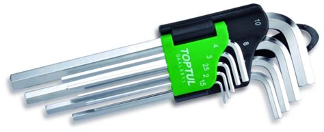 Gaal0911 Toptul Angled Screwdriver Set Spanner Size 4 5 6 8 10mm