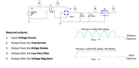 AC To DC Converter Given Values V Ripples Chegg Com