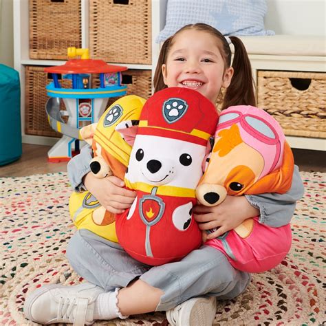 Paw Patrol Gund Squishy Plush Marshall 30cm Soft Toy