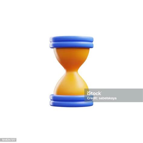 3d 현실적인 전체 모래 시계 또는 모래 시계 벡터 그림 렌더링 시계 격리 아이콘 시간 관리 개념 3차원 형태에 대한 스톡 벡터 아트 및 기타 이미지 Istock