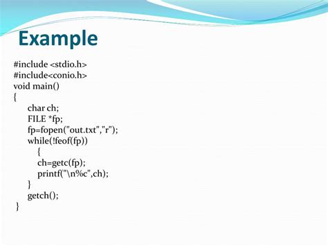 Ppt File Handling In C Powerpoint Presentation Free Download Id