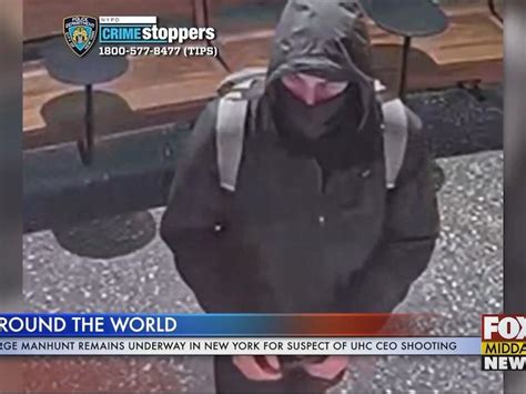 Manhunt Underway For Suspect Of Fatal Uhc Ceo Shooting