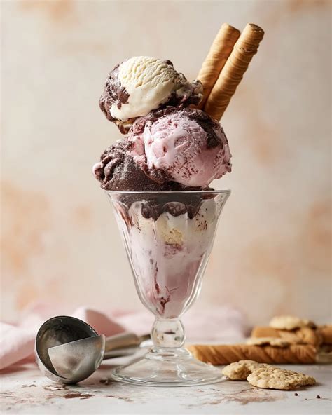 Neapolitan Ice Cream Delicious Homemade Classic Dessert