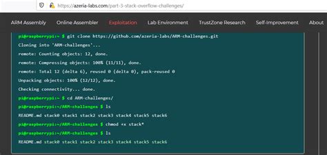 code16 stack overflow for beginners arm