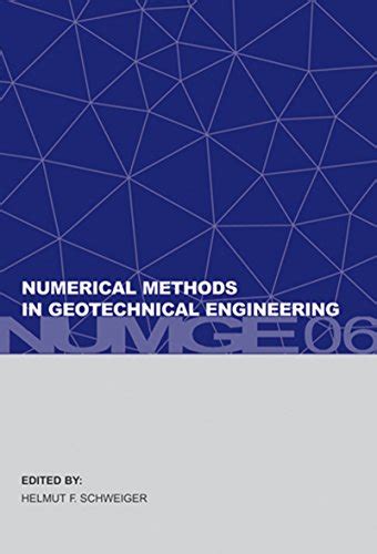 numerical methods in geotechnical engineering sixth european
