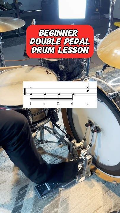 Double Pedal Drumming Made Easy For Beginners Drum Lesson Drums