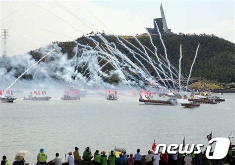 명량대첩축제 이순신 해상전투 첨단 Ict 활용해 첫선