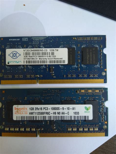2 1 Gb Ddr3 1333 Mhz Laptop Ram I Donanımhaber Forum