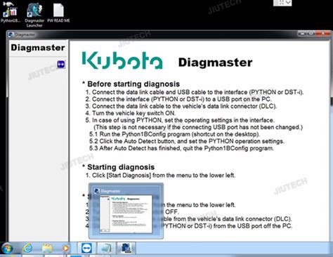 For Kubota Diagnostic Kit Python Python Interface Diagmaster Kubota