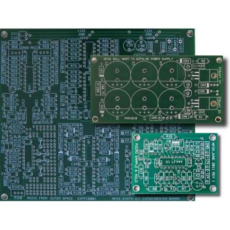 Synth Diy Experimenter Board Pcb Combo Pack