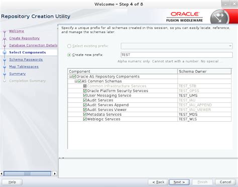 Initial Configuration Of Fusion Middleware After The Installation Oraclenext Solution To