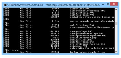 Robocopy Cmd
