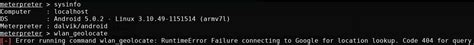 Wlangeolocate Api Error · Issue 9042 · Rapid7metasploit Framework