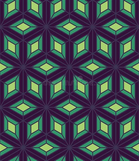 Vector Modern Seamless Colorful Geometry Pattern Color Abstract Stock