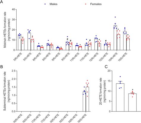 Sex And Enantiospecific Differences In The Formation Rate Of