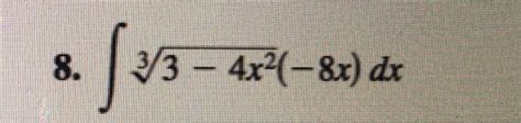 Solved Finding An Indefinite Integral In Exercises 5 26