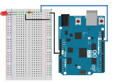 Blinking An LED Hackster Io
