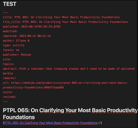 Properties Colon In Properties Values Issue Help Obsidian Forum