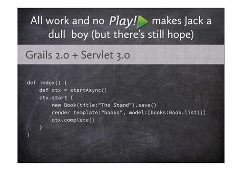 asynchronous web apps with the play framework 2 0 ppt