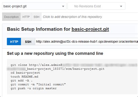 Cloning An Oracle Developer Cloud Service Project Git Repository Using A Cli