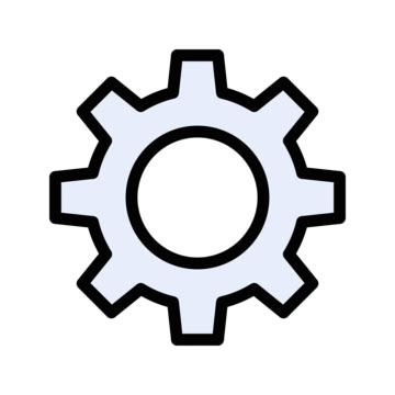Gear Setting Gear Flat Vector Setting Gear Flat PNG And Vector With Transparent Background