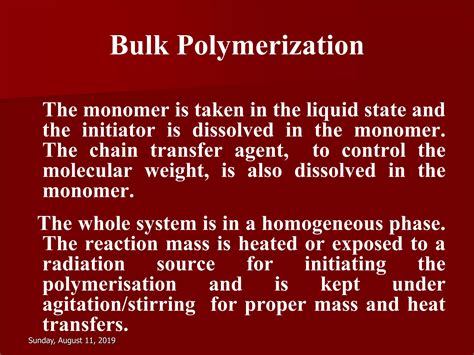 Polymerization Process Pptx