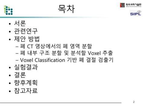 폐 Ct영상에서 Voxel Classification을 이용한 폐 결절 검출