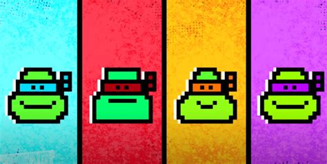 8 Bit Tmnt By Starchdturkey On Deviantart