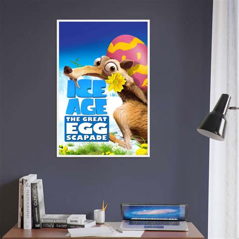 Ice Age The Great Egg Scapade 2016 Movie Poster Print Citiesbox