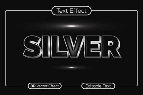 Premium Vector Modern 3d Text Effect Vector