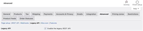fix woocommerce legacy rest api access detected warning
