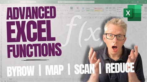 Excel Deep Dive Comparing Byrow Map Scan And Reduce