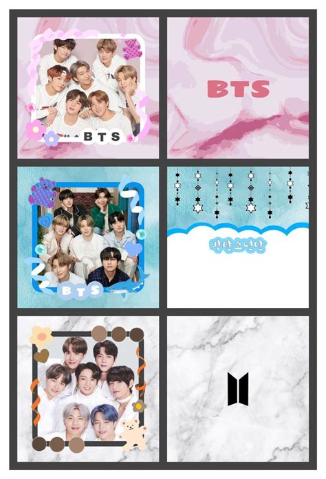 Bts Border Design Images