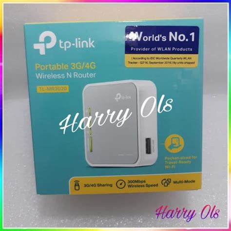 Jual Tp Link Tl Mr Portable G G Modem Wireless N Router Tp Link Mifi Msiax Tp K Shopee