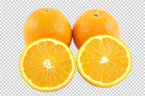 Premium PSD Orange Isolated