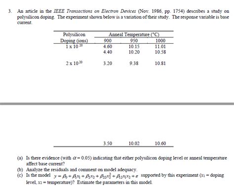 Solved An Article In The IEEE Transactions On Electron Chegg Com