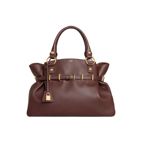 셀린느 새틴 카프스킨 미니 16 소프트 옐로우 Celine Kream