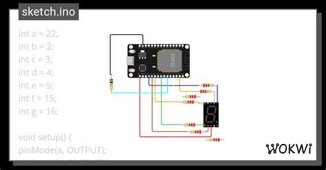 Display De 7 Segmentos Con Pulsador Esp32 Copy Wokwi Esp32 Stm32